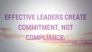 Compliance vs. Commitment